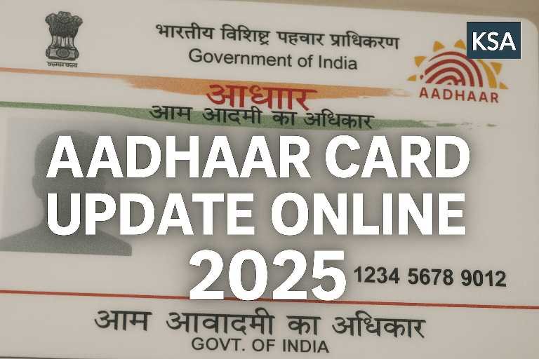 Aadhaar Card Update Online 2025: How to Change Name, Address, Date of Birth and Mobile Number ...
